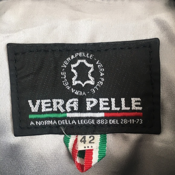 Vera Pelle | Jackets & Coats | Italian Leather Jacket | Poshmark